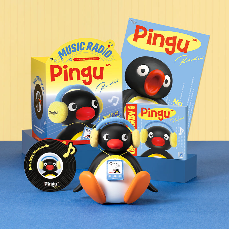 Pingu Shake-Head Bluetooth Speaker Wireless - MarTUBE®︎