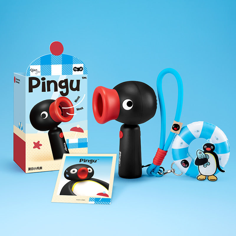 Pingu Portable Handheld Fan Travel Outdoor Use - MarTUBE®︎