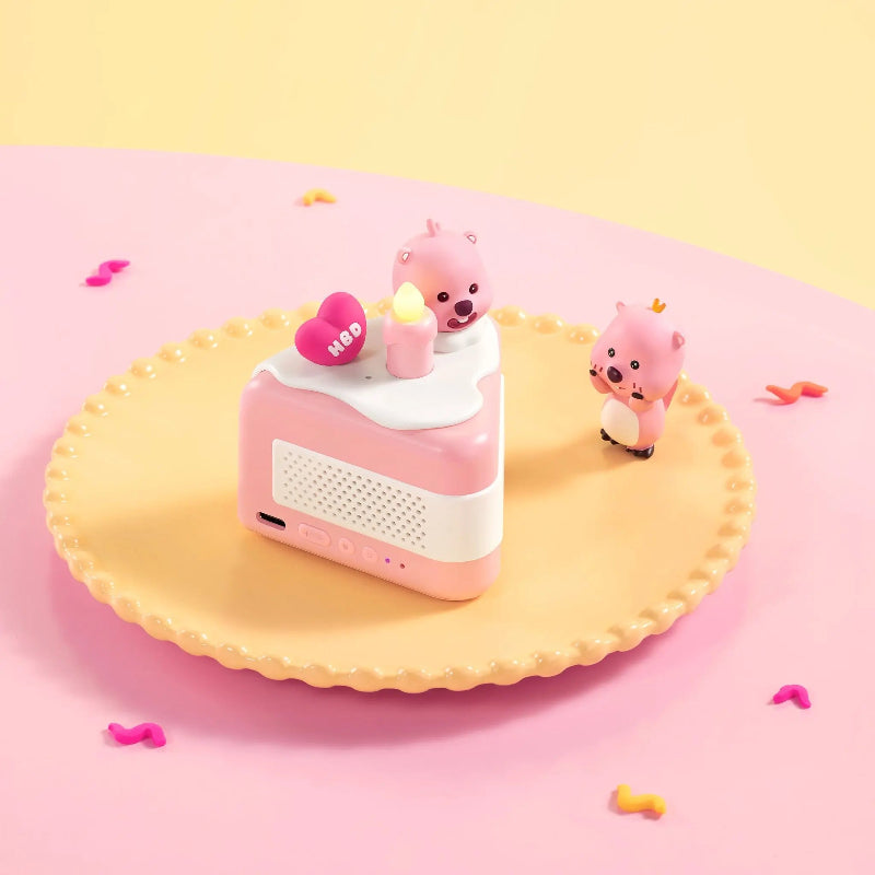 ®︎ x Loopy Heart Shaker Cake Bluetooth Speaker Wireless - – MarTUBE