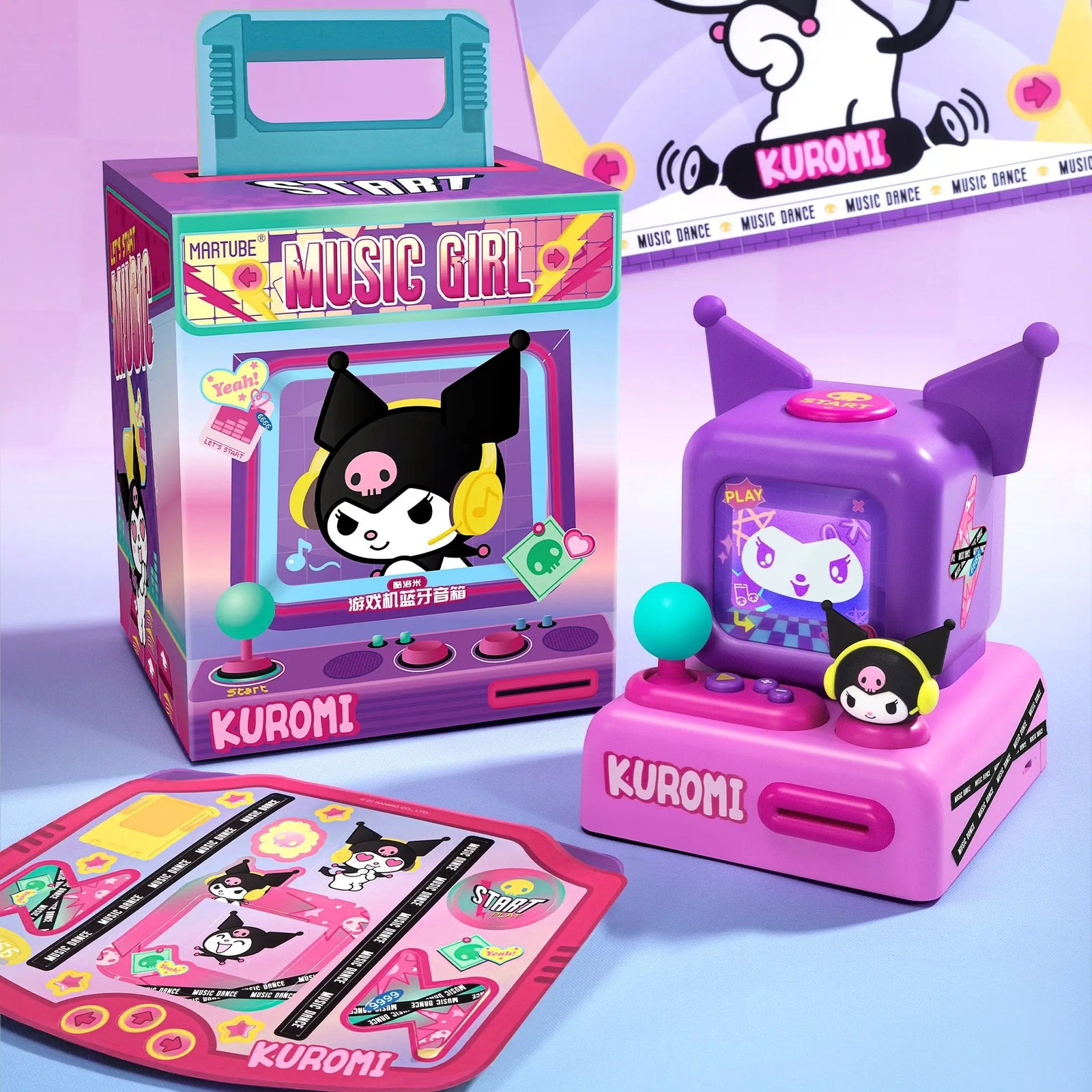 ®︎ x Sanrio Kuromi Game Console Speaker Bluetooth Wireless