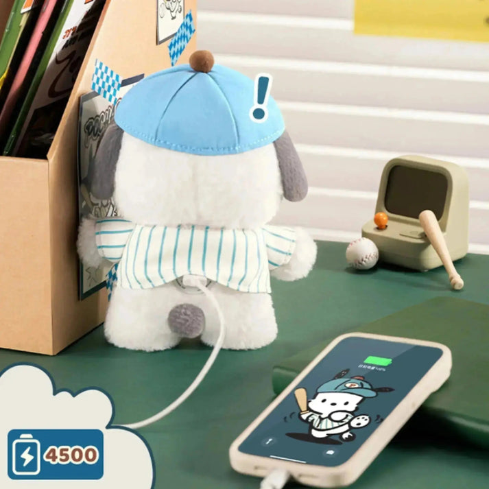 MarTUBE®︎ x Sanrio Pochacco Plush Power Bank - MarTUBE